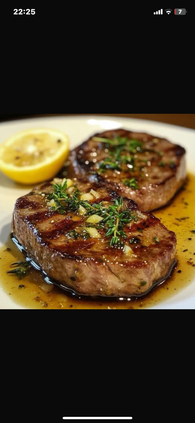 Garlic Butter Steak with Herbs – Cooking With Alice
