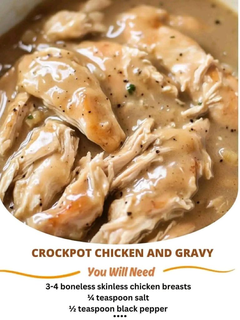 Crockpot Chicken and Gravy – Cooking With Alice